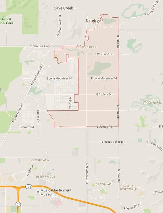 Scottsdale Zip Code Map Scottsdale Az Scottsdale Zip Code Map Scottsdale Az